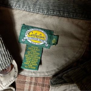 Cabela's | Jackets & Coats | Cabelas Duck Canvas Field Jacket Blanket Flannel Lined Chore Barn ...